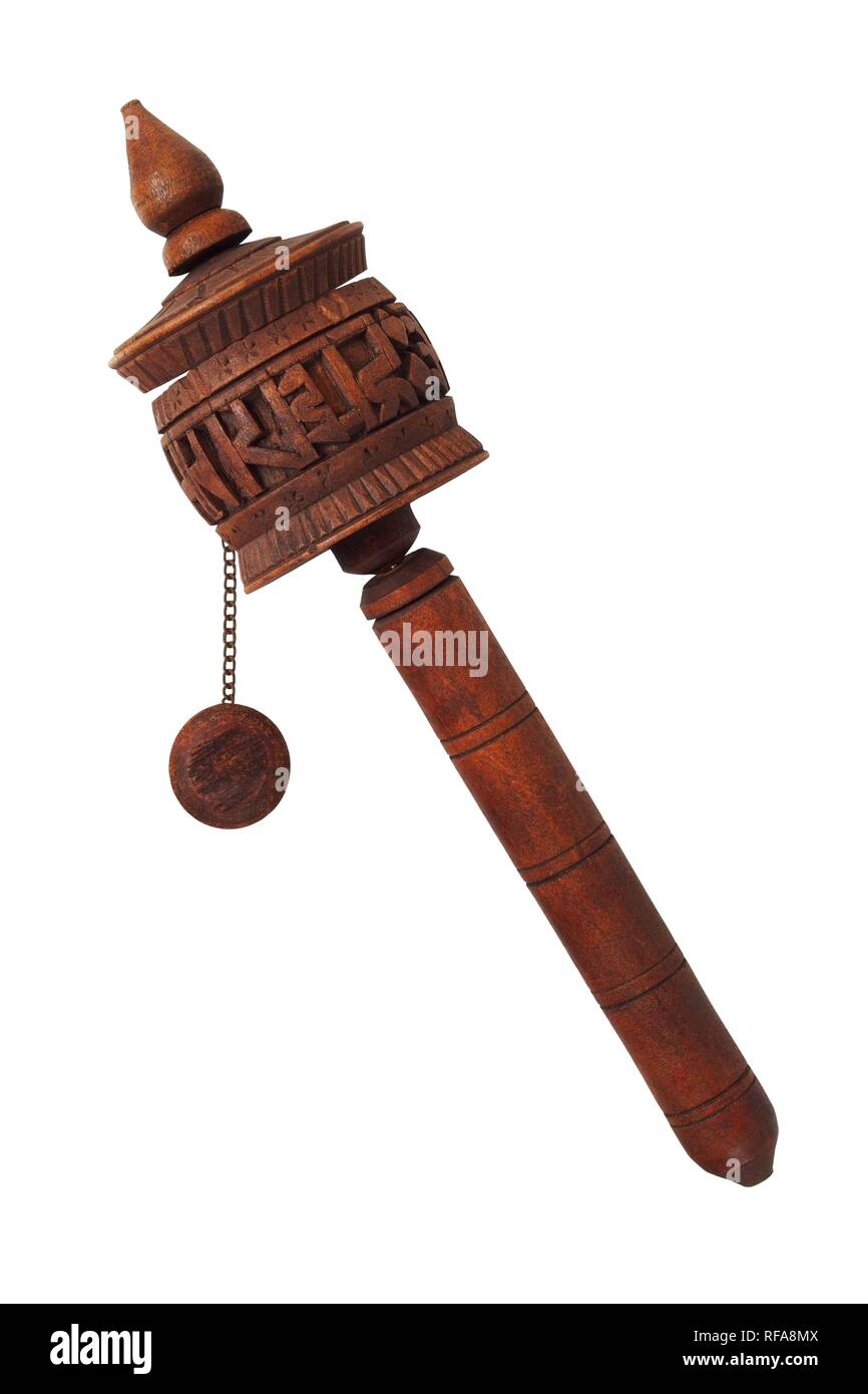 Tibetan prayer wheel hi-res stock photography and images - Alamy