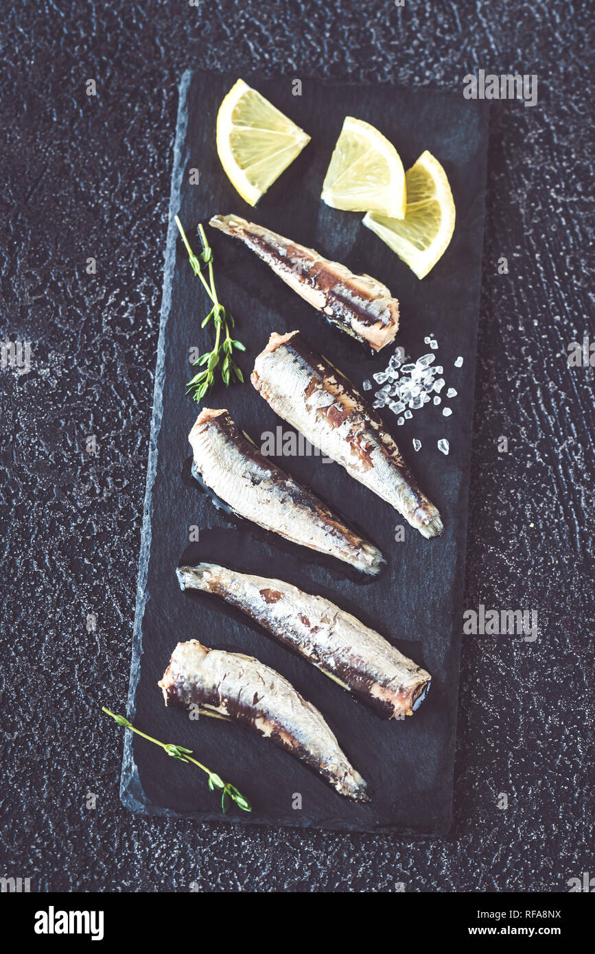 Brisling sardines hi-res stock photography and images - Alamy