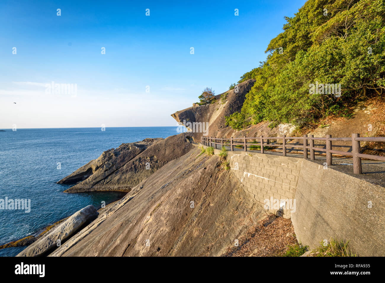 Coastline cliff japanese landscape hi-res stock photography and images ...
