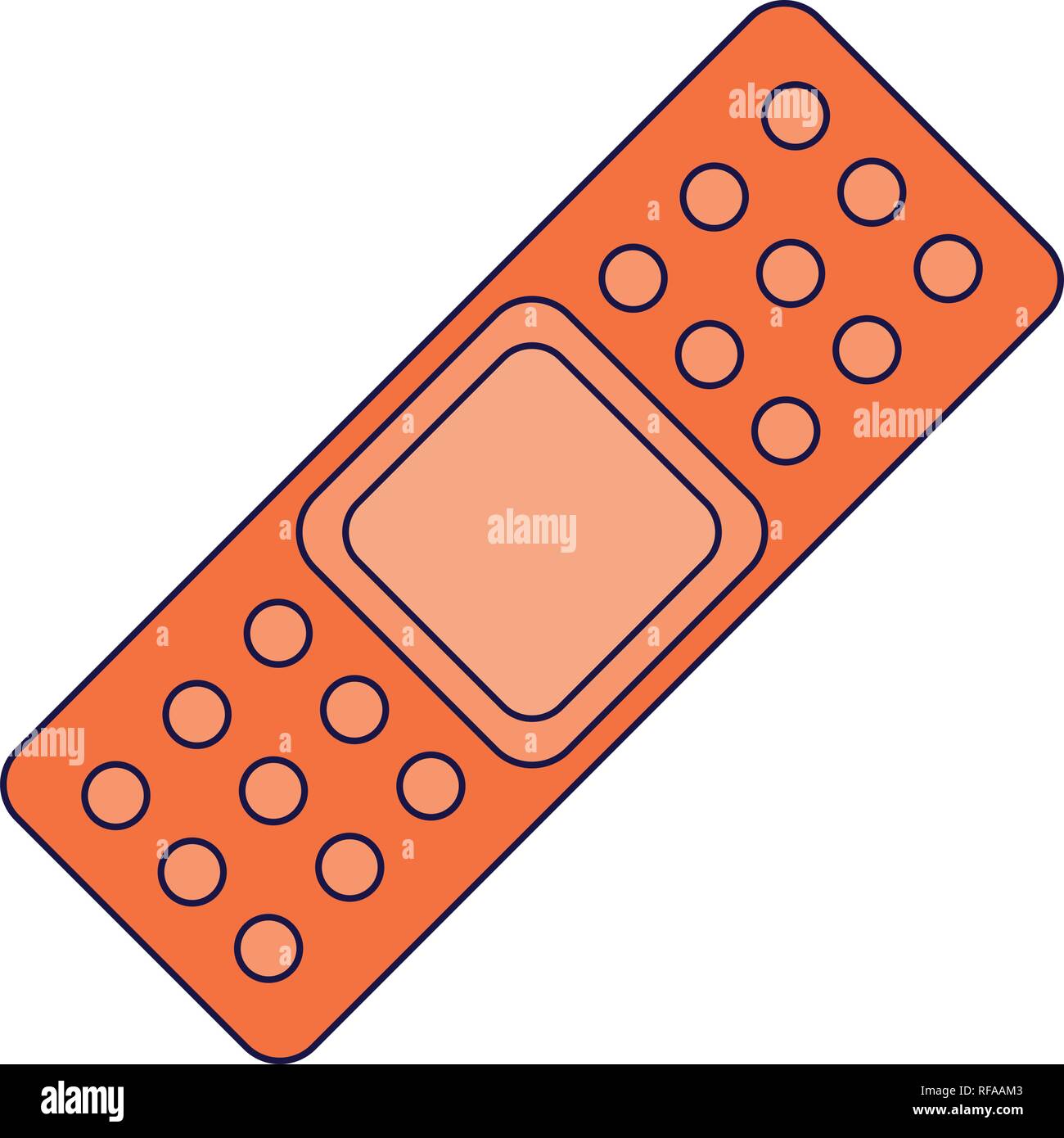 Band Aid Medical Symbol Stock Vector Image Art Alamy
