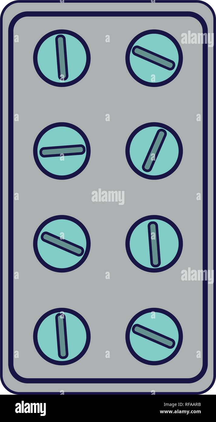 Medicine tablets symbol Stock Vector Image & Art - Alamy