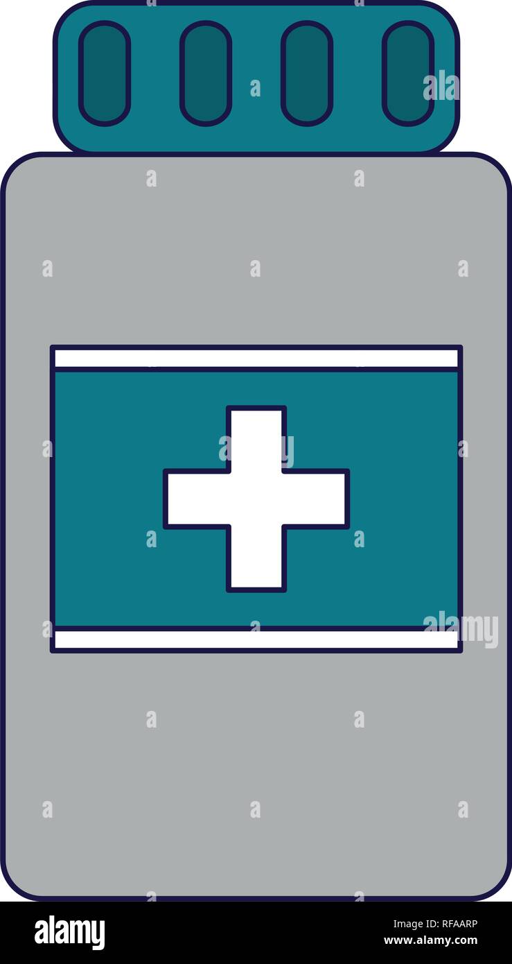 Medicine bottle symbol Stock Vector Image & Art - Alamy