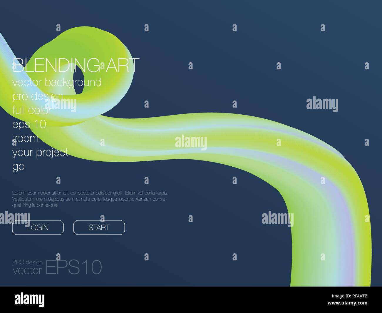 Abstract blend background. Stock vector. Template for web Stock Vector ...