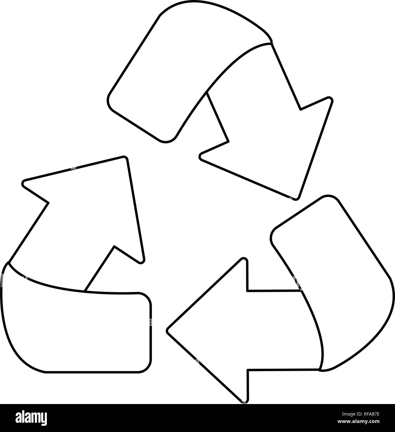 Recycle Symbol Black Stock Photos & Recycle Symbol Black Stock Images - Alamy