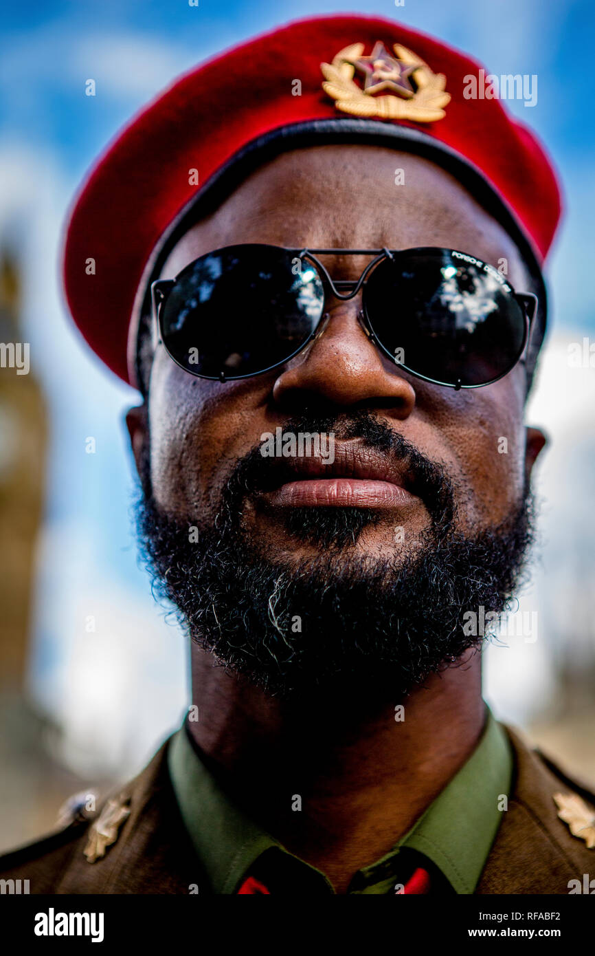 Namibian soldier hi-res stock photography and images - Alamy