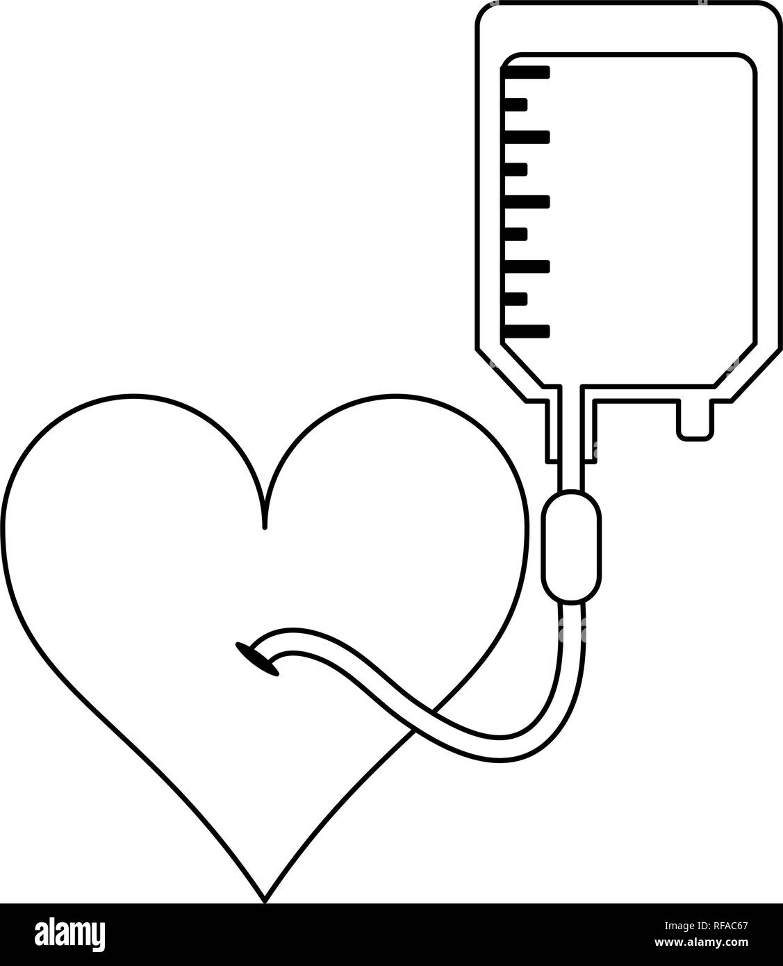 Medical and healthcare elements black and white Stock Vector Image ...