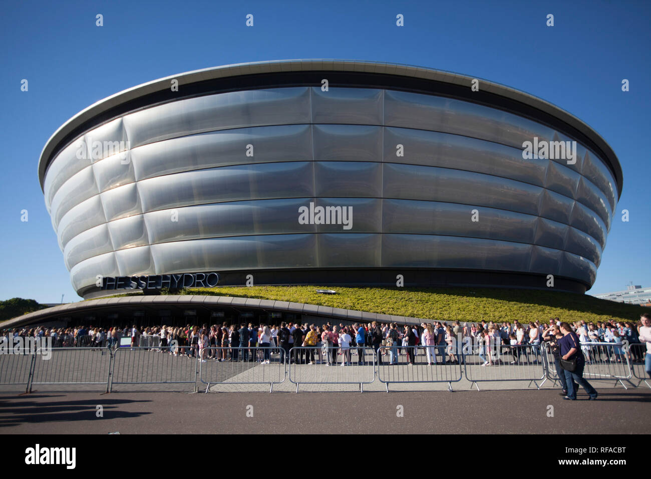 The SSE Hydro arena Stock Photo - Alamy