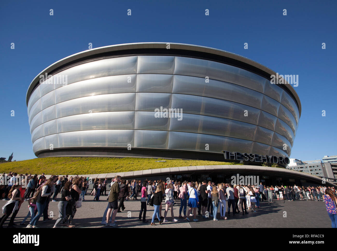The SSE Hydro arena Stock Photo - Alamy