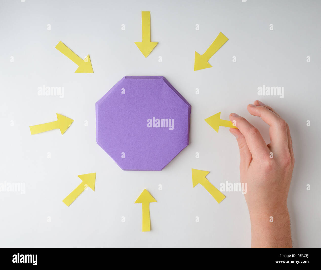 Octagon plan hi-res stock photography and images - Alamy