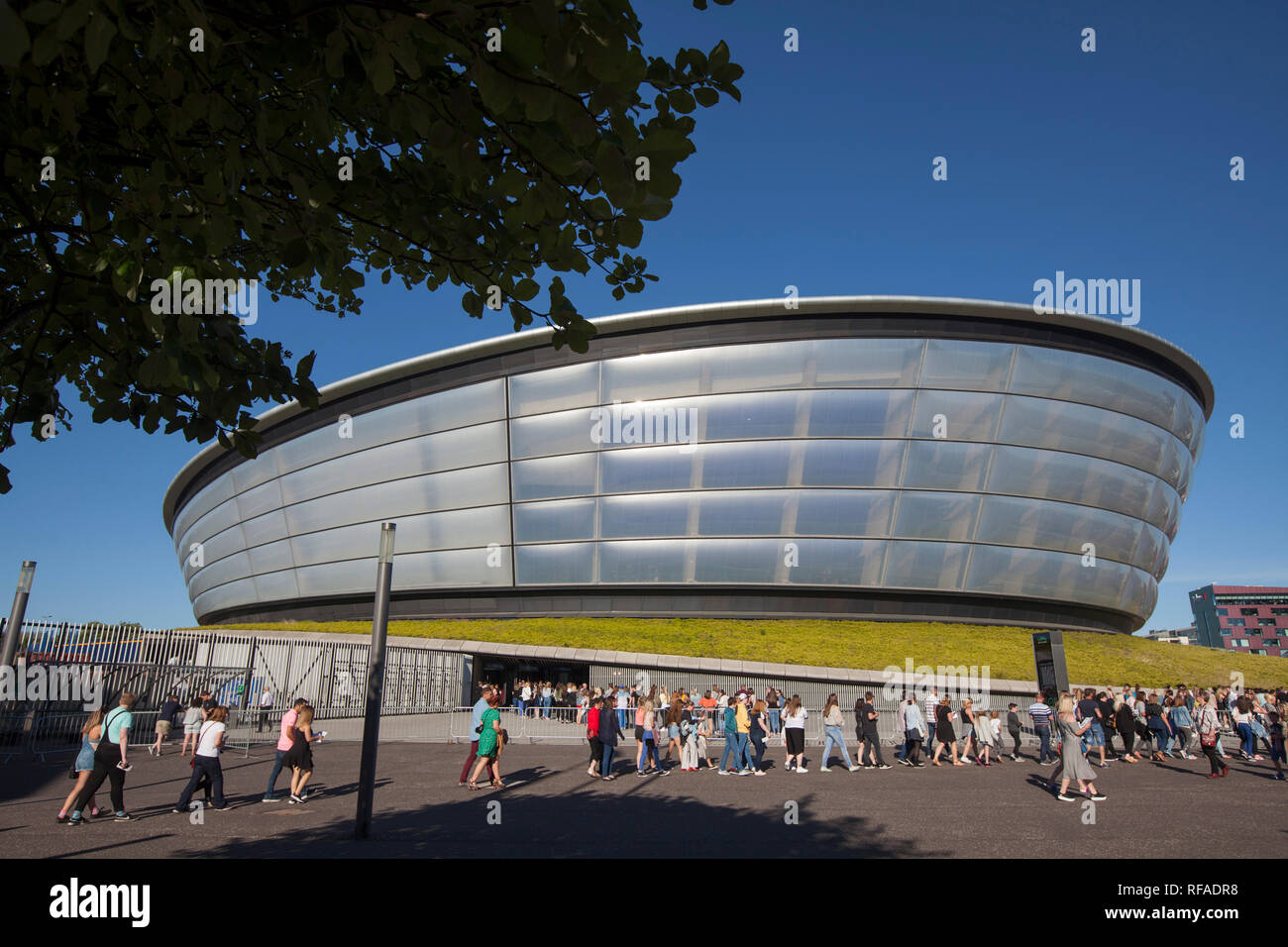 The SSE Hydro arena Stock Photo - Alamy