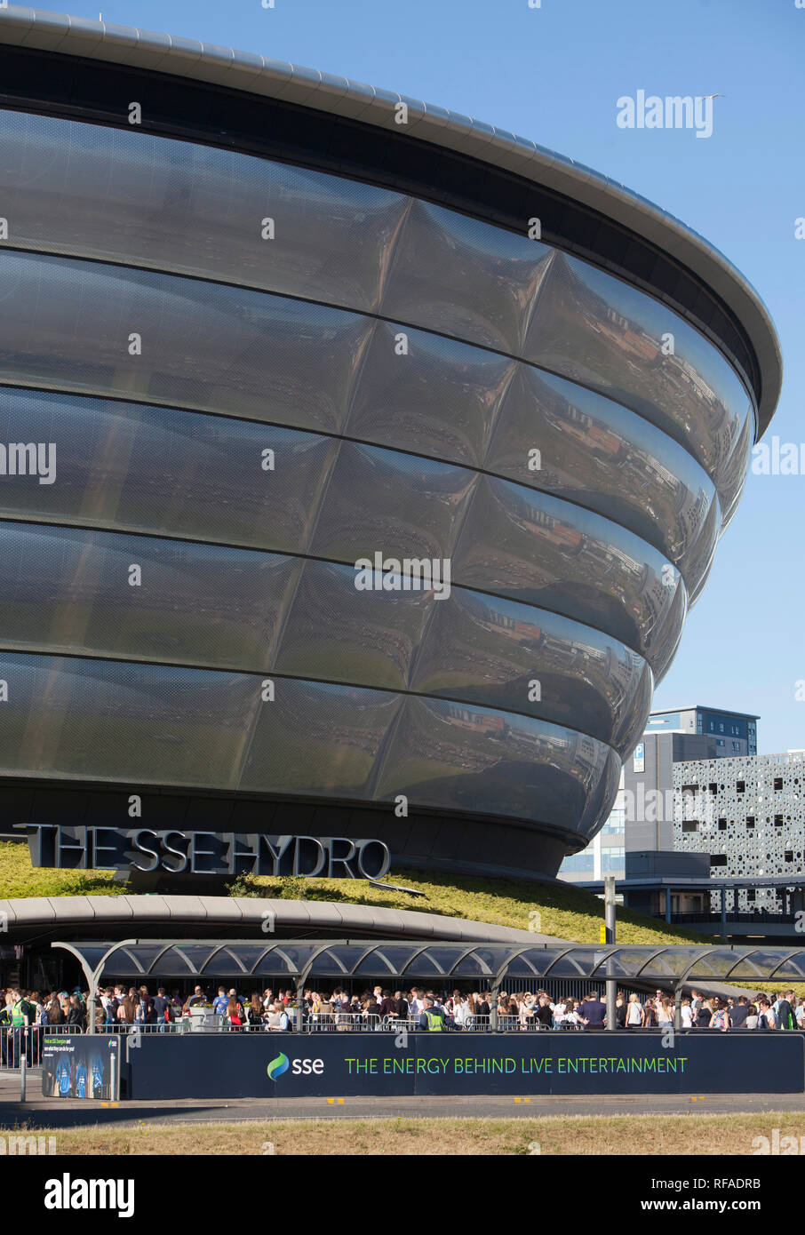 The SSE Hydro arena Stock Photo - Alamy
