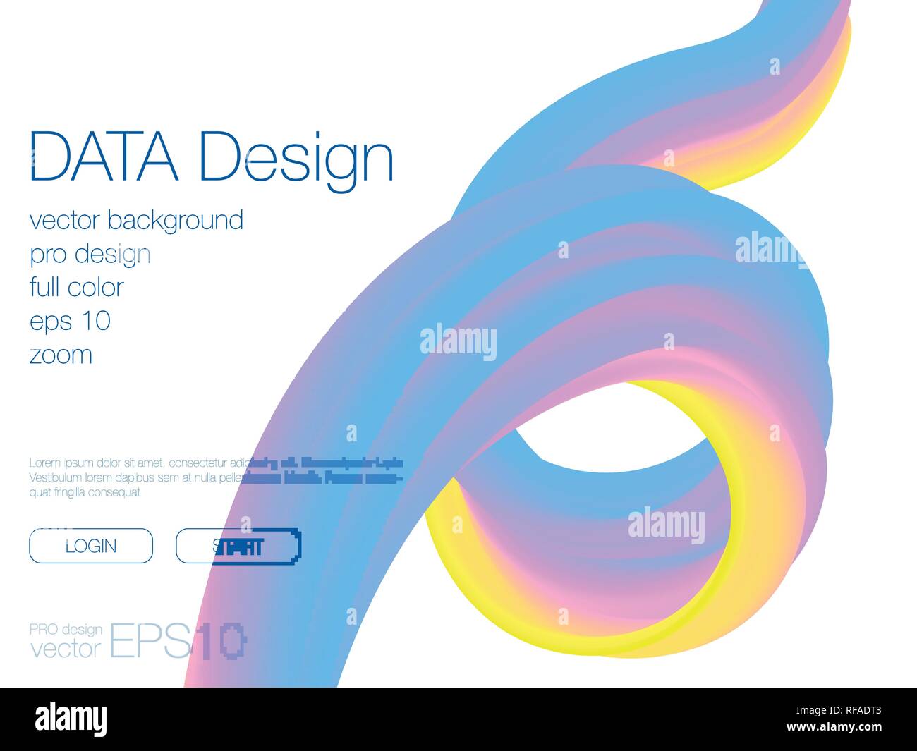 Abstract blend background. Stock vector. Template for web Stock Vector ...