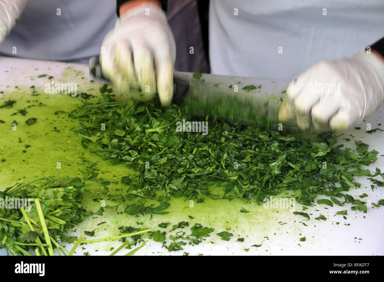 Raw Chopped Cut Hands High Resolution Stock Photography and Images - Alamy
