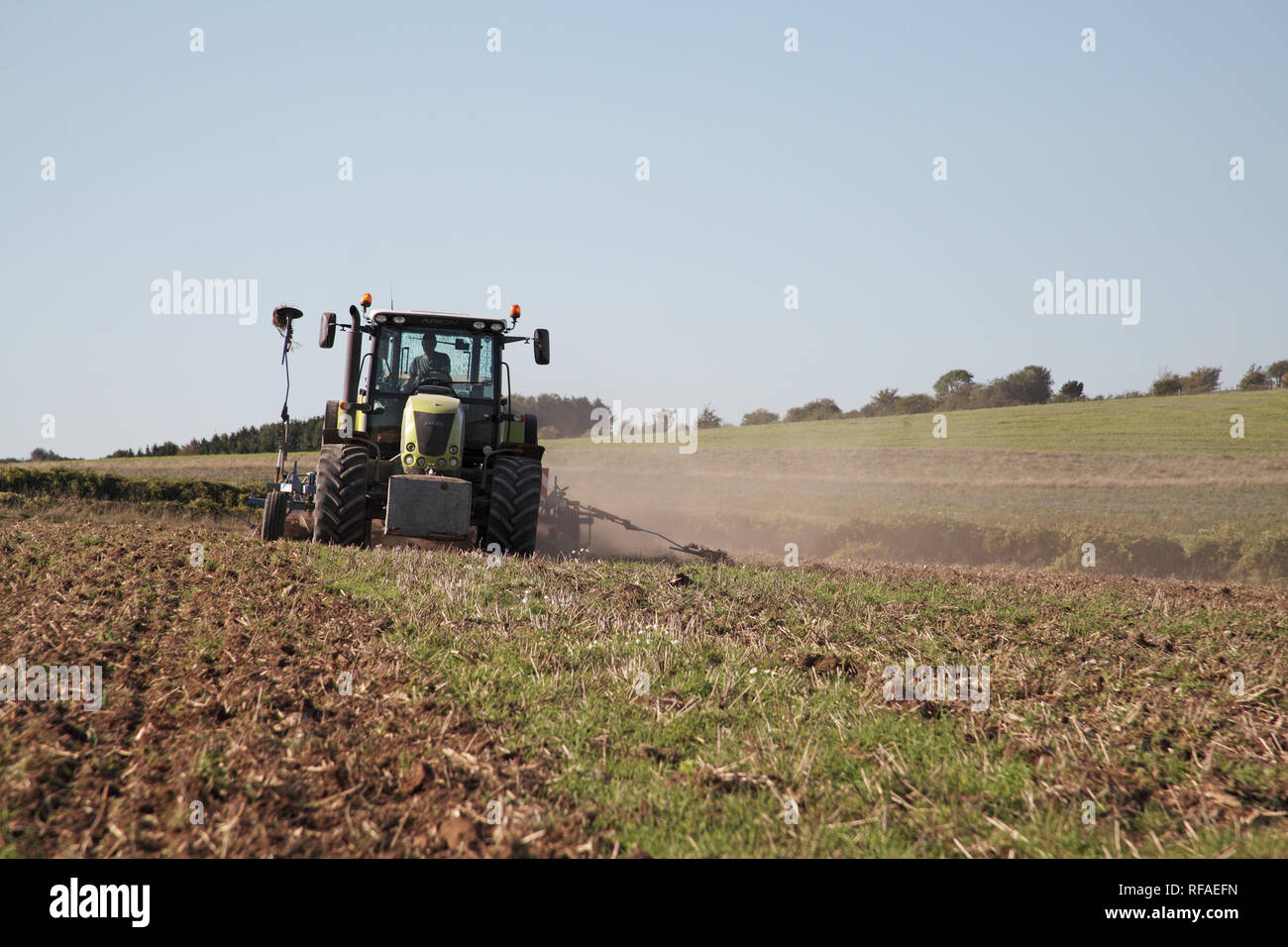Farmer planting tree england hi-res stock photography and images - Alamy