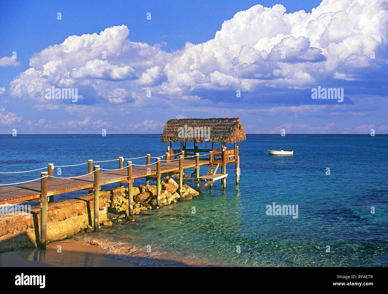 Dock At A Beach