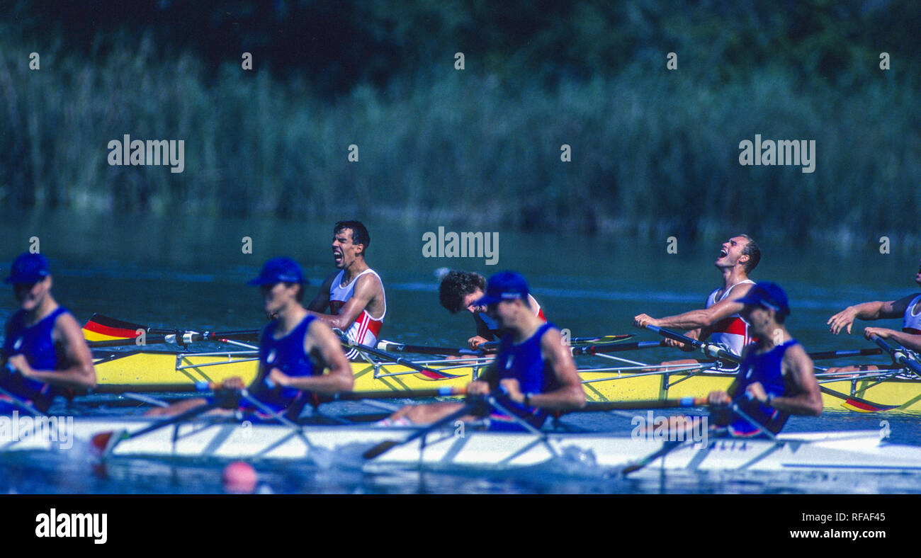 German mens quadruple sculls gold medalist hi-res stock photography and ...