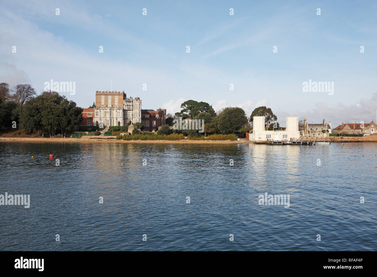 Brownsea Island Poole Harbour Dorset England UK Stock Photo - Alamy