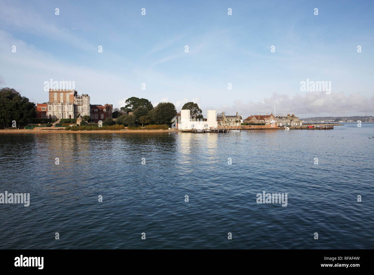Brownsea Island Poole Harbour Dorset England UK Stock Photo - Alamy