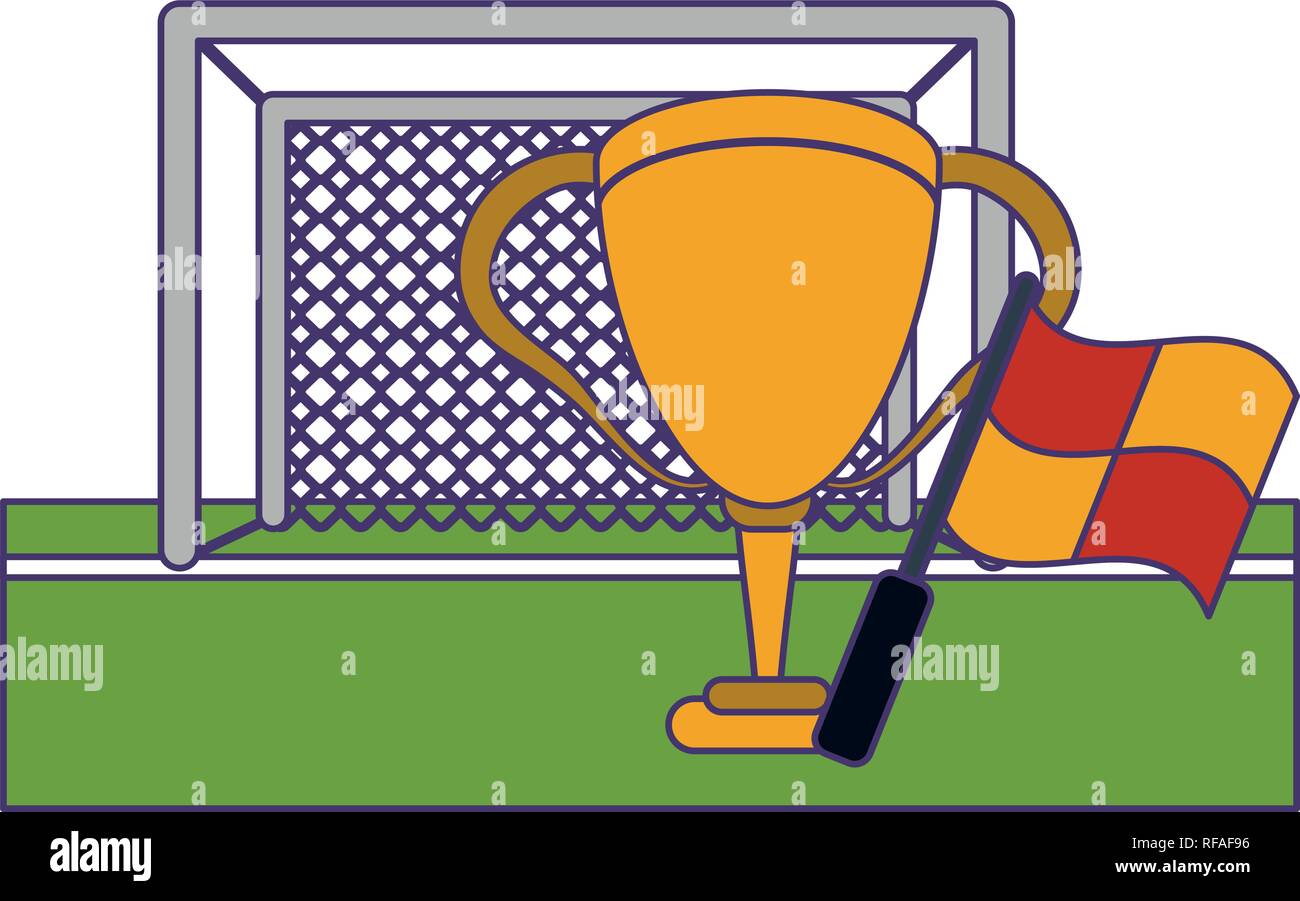 Soccer game sport blue lines Stock Vector Image & Art - Alamy