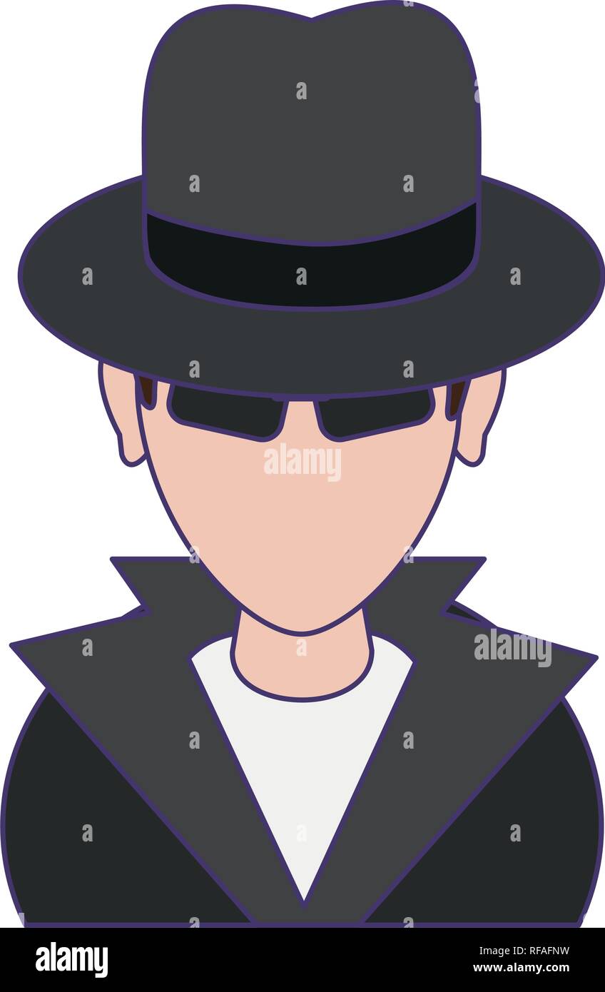 Avatar criminal hacker Stock Vector Images - Alamy