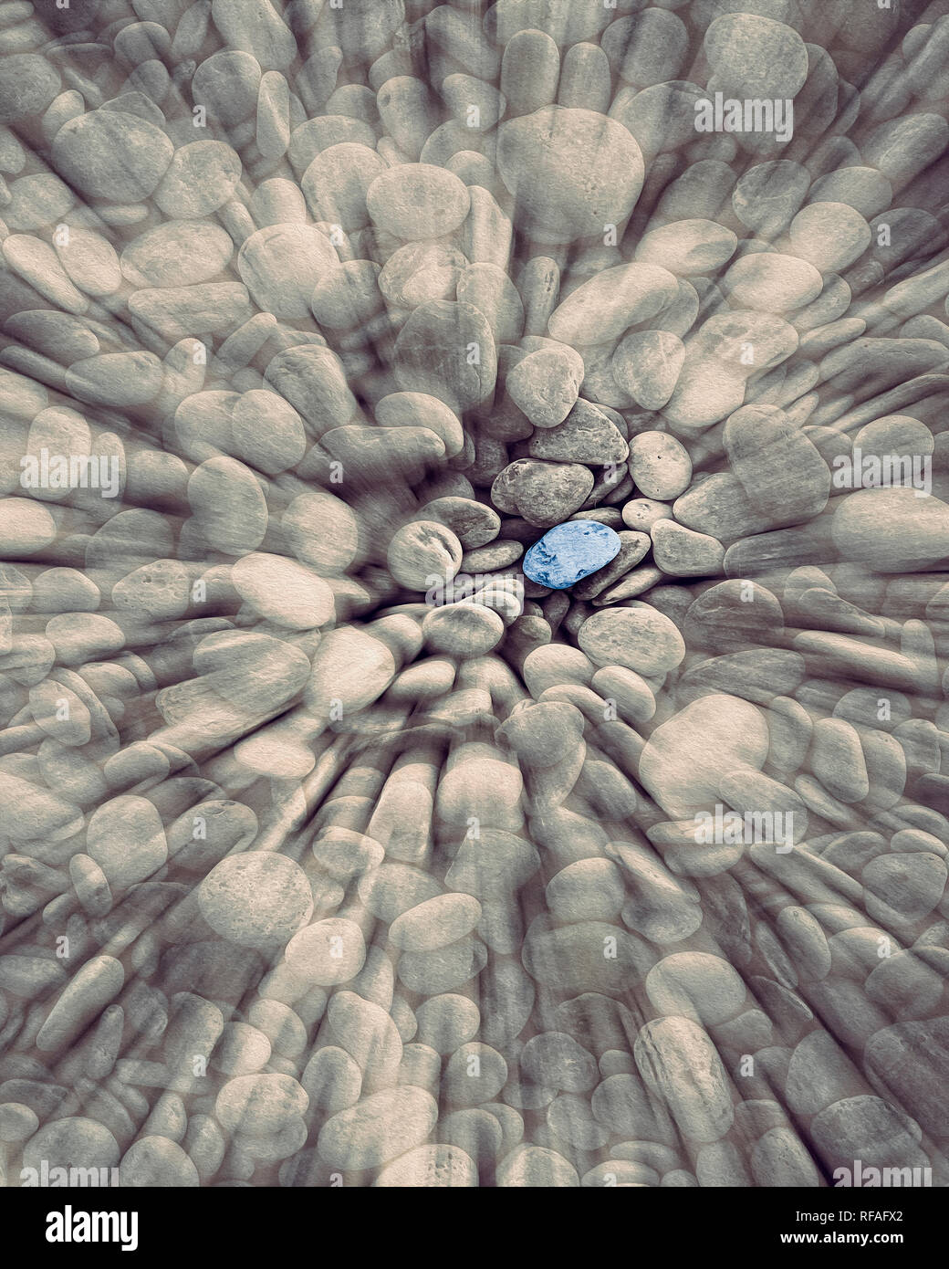 GIFT WRAP DESIGN: Pebble Blue Stock Photo - Alamy