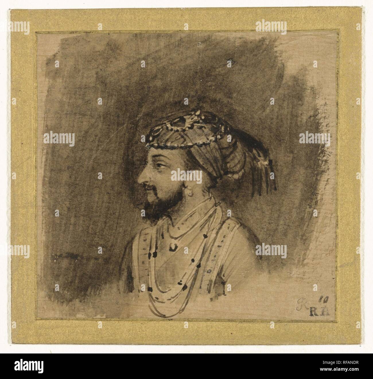 Shah jahan portrait hi-res stock photography and images - Alamy