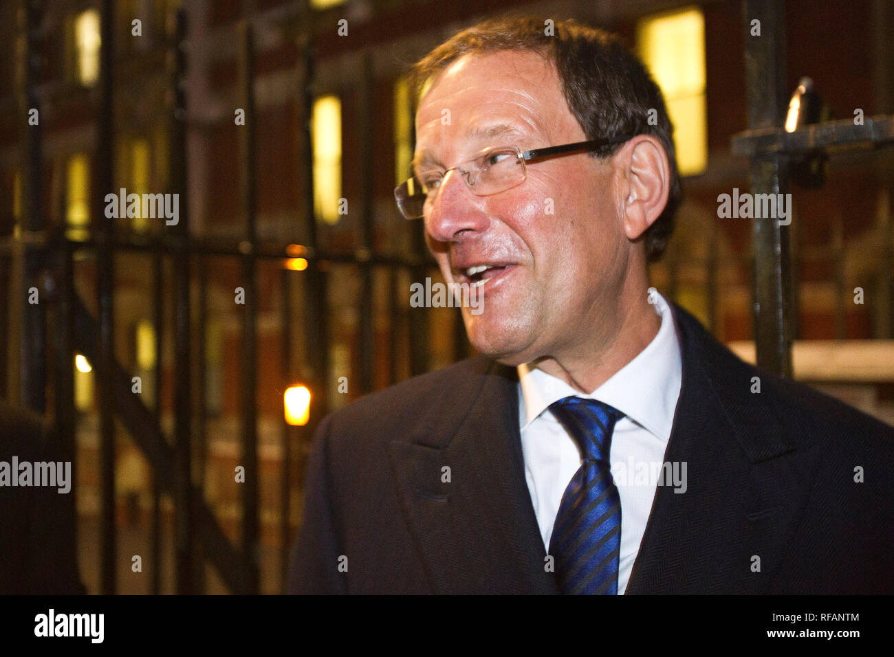 Richard Desmond leaves the High Court after giving evidence at the ...