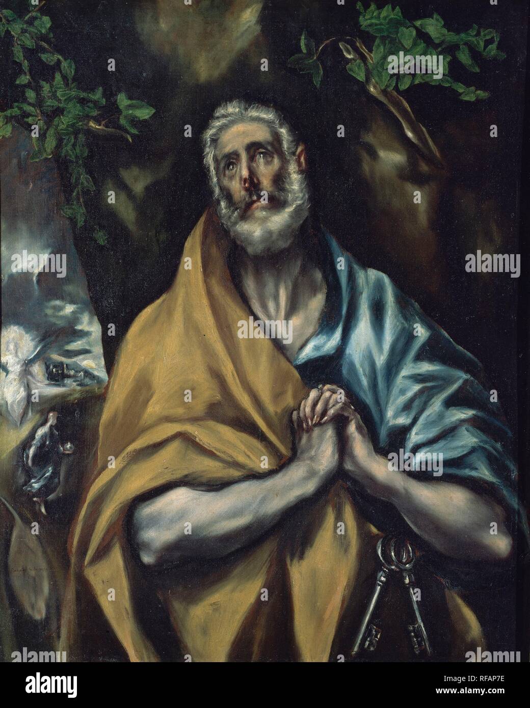 Christ handing the keys to saint peter hi-res stock photography and ...