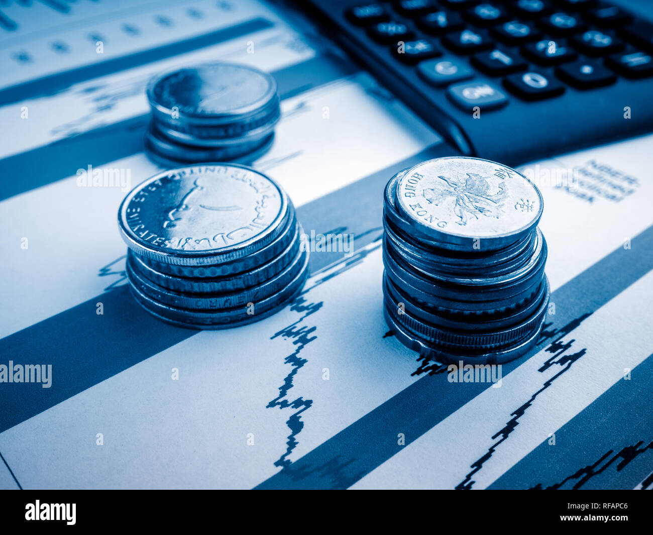 Stock Market Finance Account Report Stock Photo - Alamy