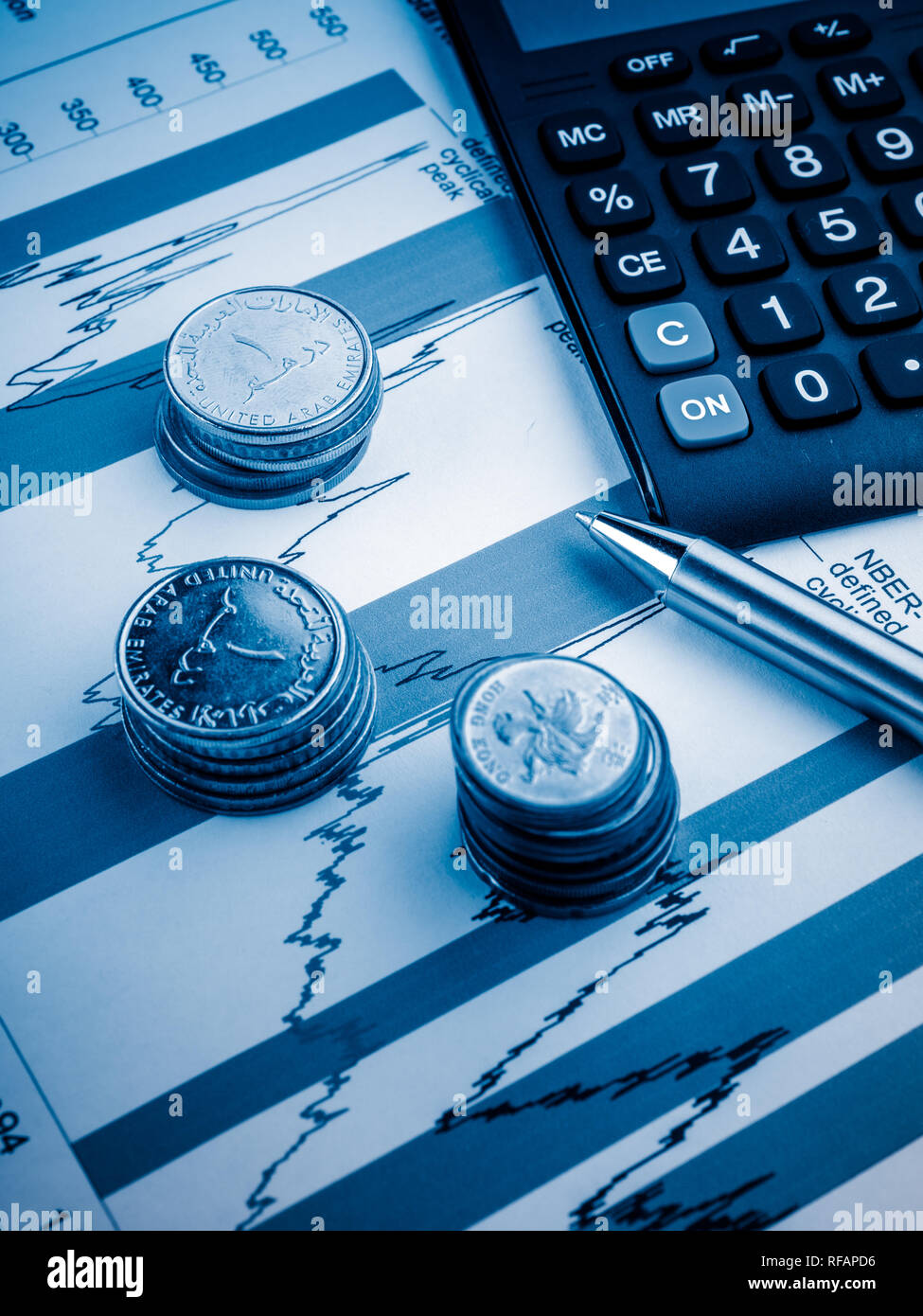 Stock Market Finance Account Report Stock Photo - Alamy