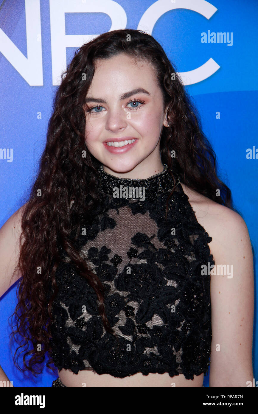 New York, NY, USA. 24th Jan, 2019. Chevel Shepherd at NBC's Fall New ...