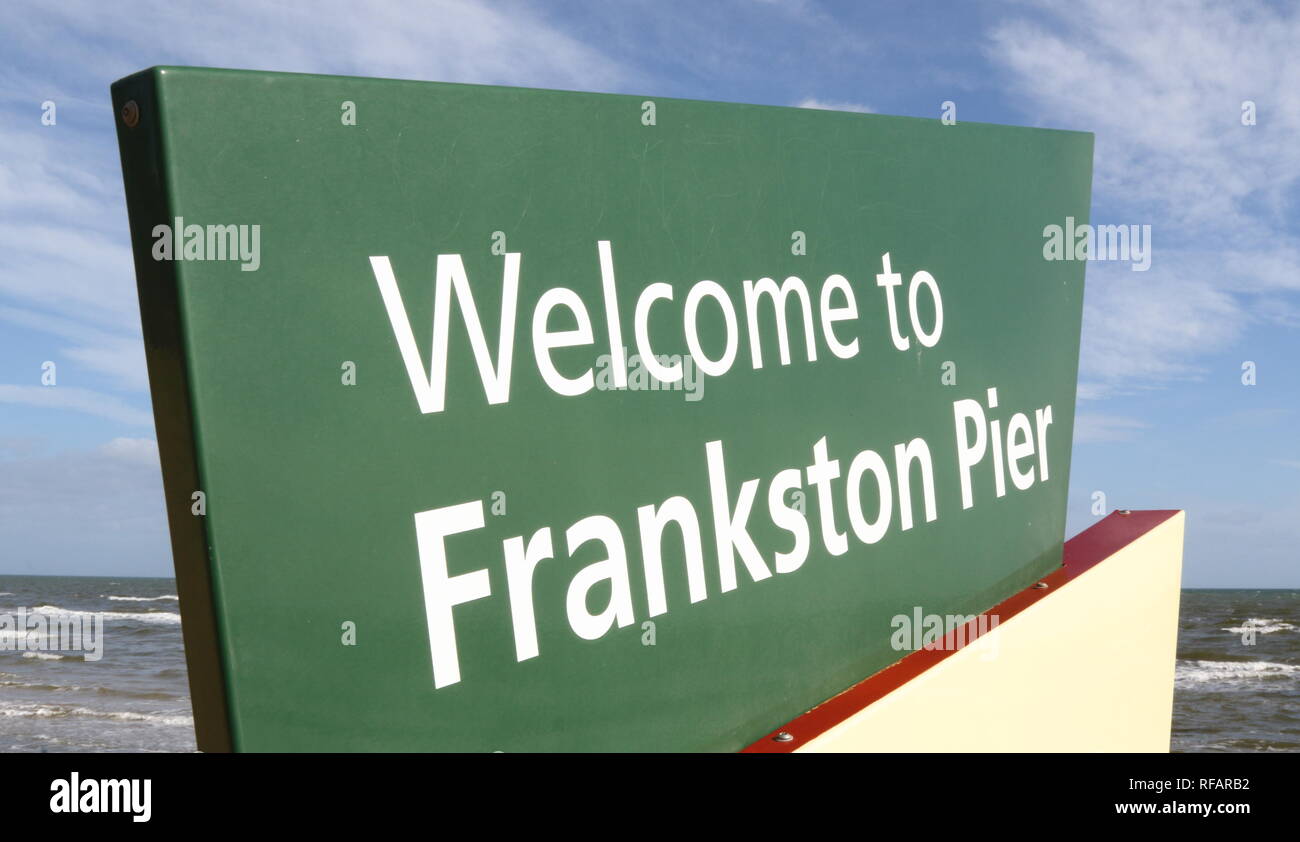 Welcome to the city of victoria sign hi-res stock photography and ...