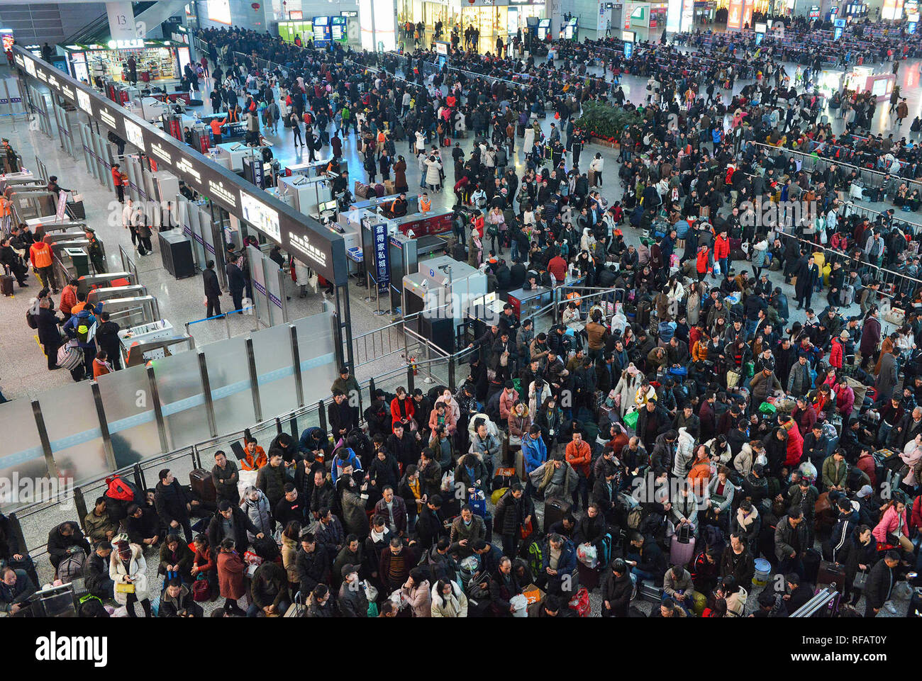 Spring festival travel rush hi-res stock photography and images - Alamy