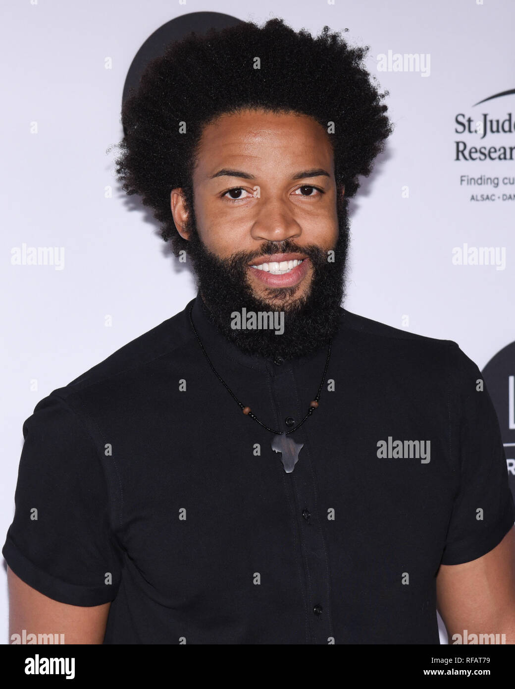 Los Angeles, California, USA. 23rd Jan, 2019. DENIM RICHARDS attends ...