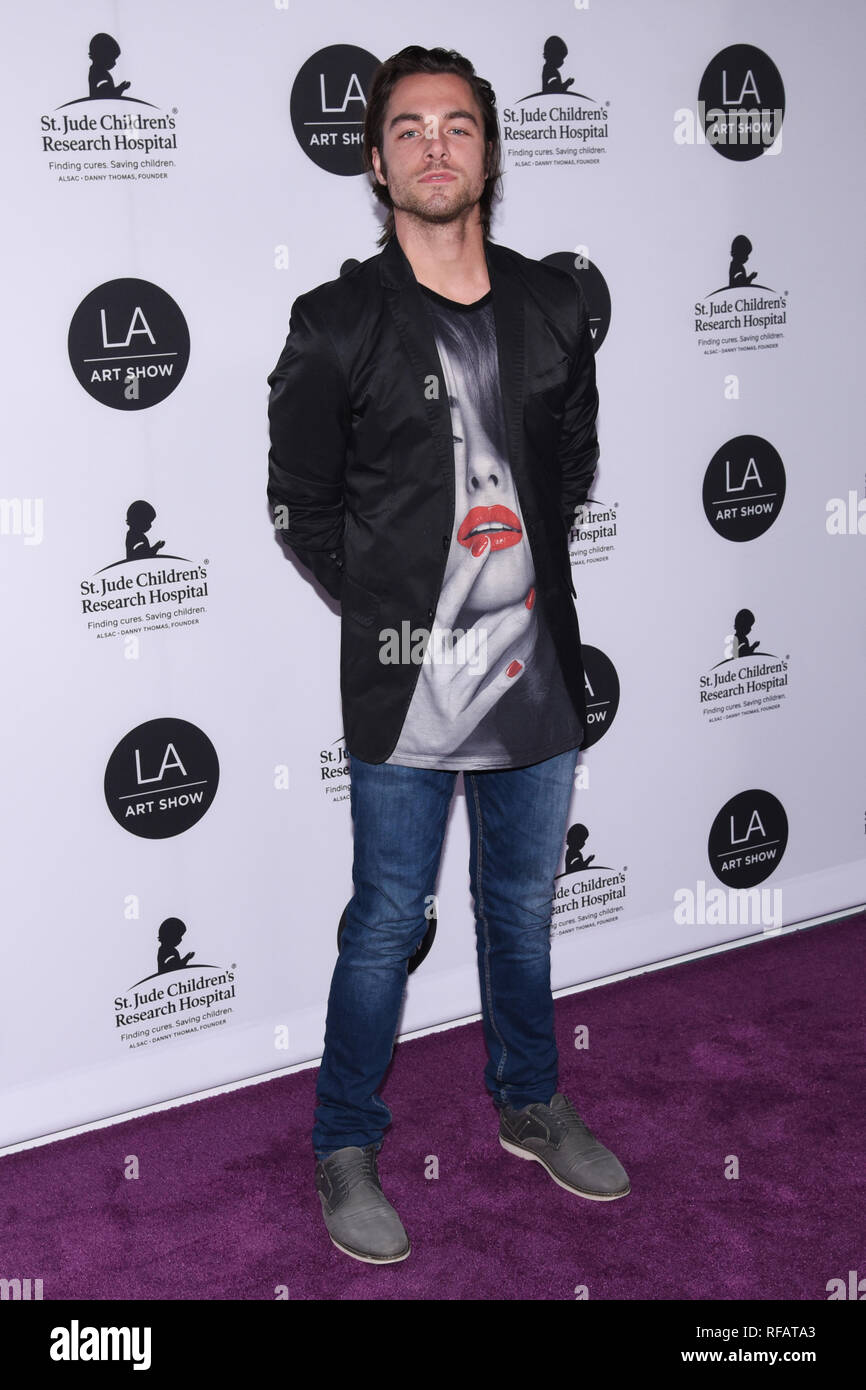 Los Angeles, California, USA. 23rd Jan, 2019. ZACH PALADEAU attends the ...