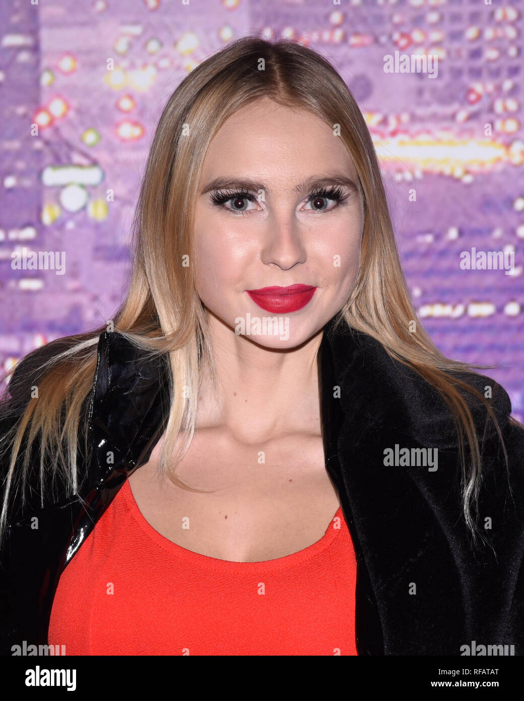 Los Angeles, California, USA. 23rd Jan, 2019. SIMONNA attends the 24th ...