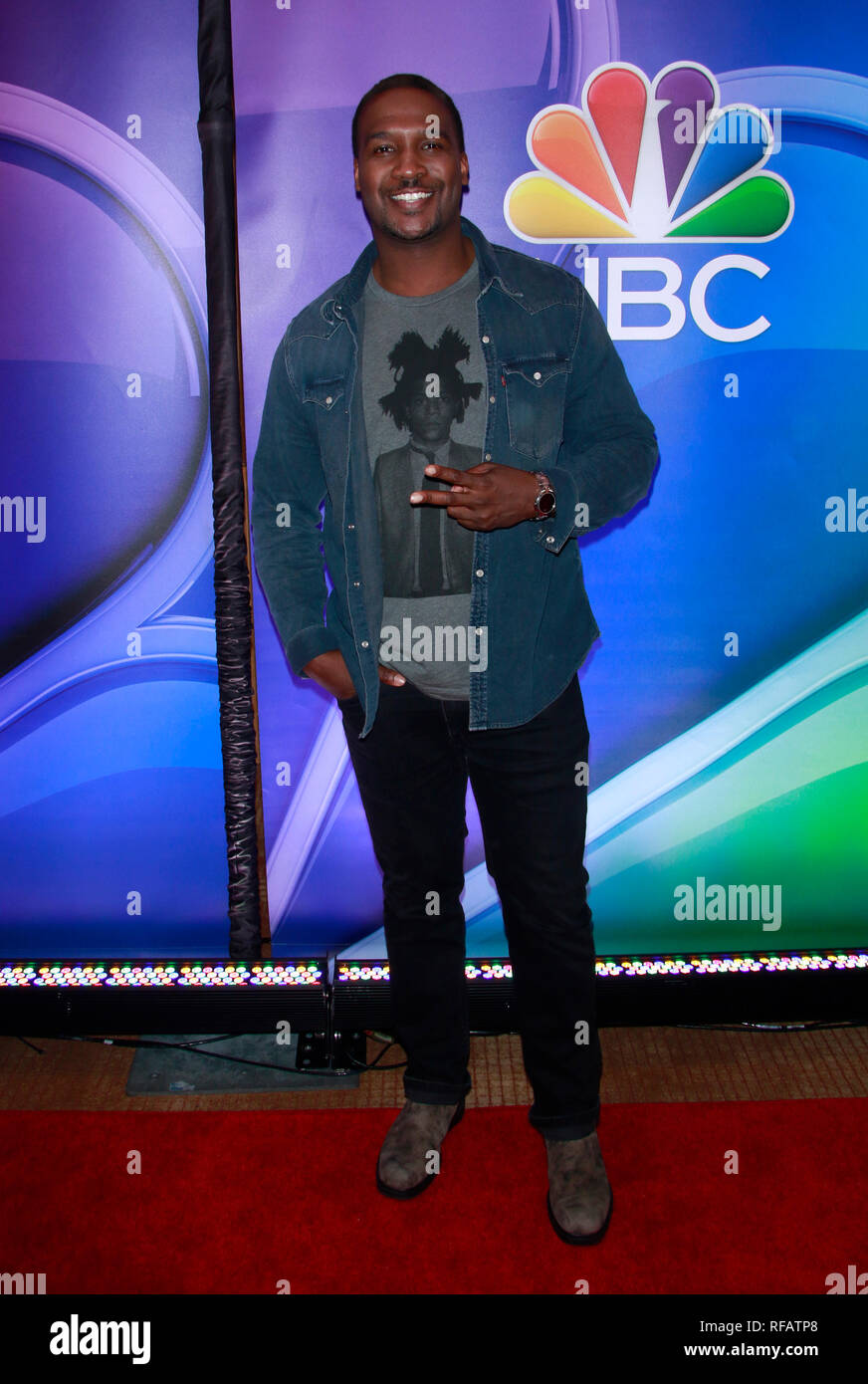 New York, NY, USA. 24th Jan, 2019. Jerod Haynes at NBC's Fall New York ...