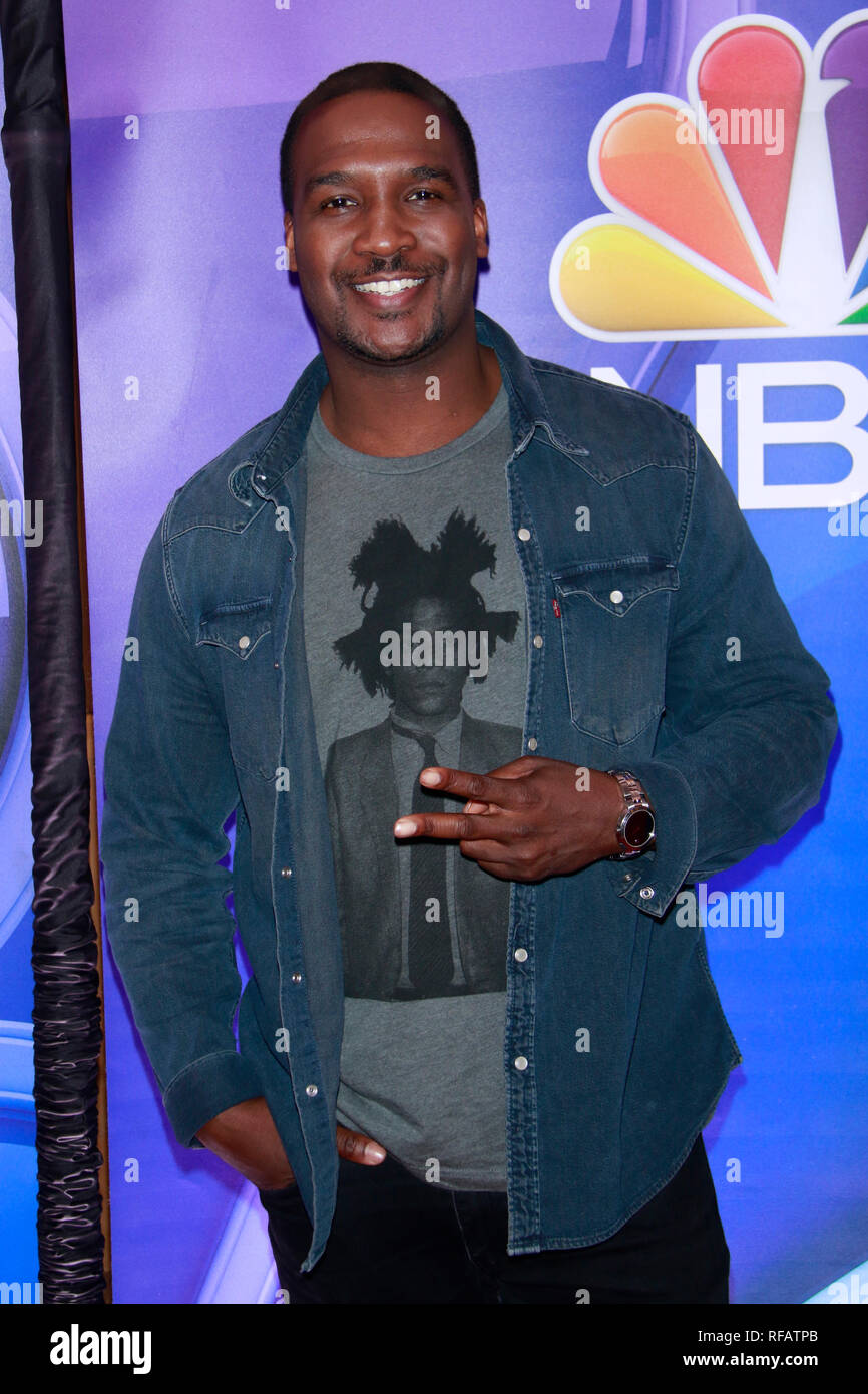 New York, NY, USA. 24th Jan, 2019. Jerod Haynes at NBC's Fall New York ...