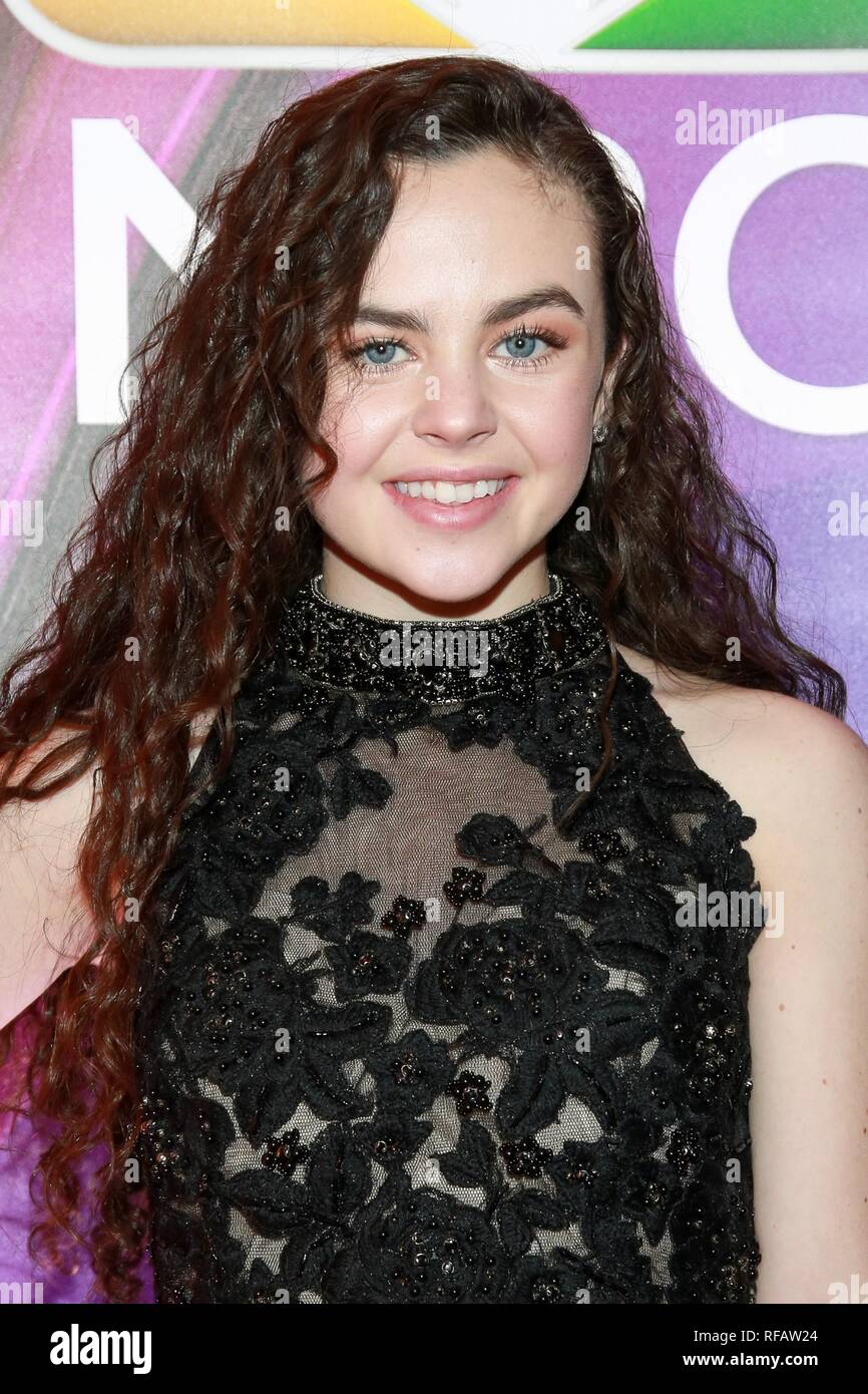 New York, NY, USA. 24th Jan, 2019. Chevel Sheperd at arrivals for NBC ...