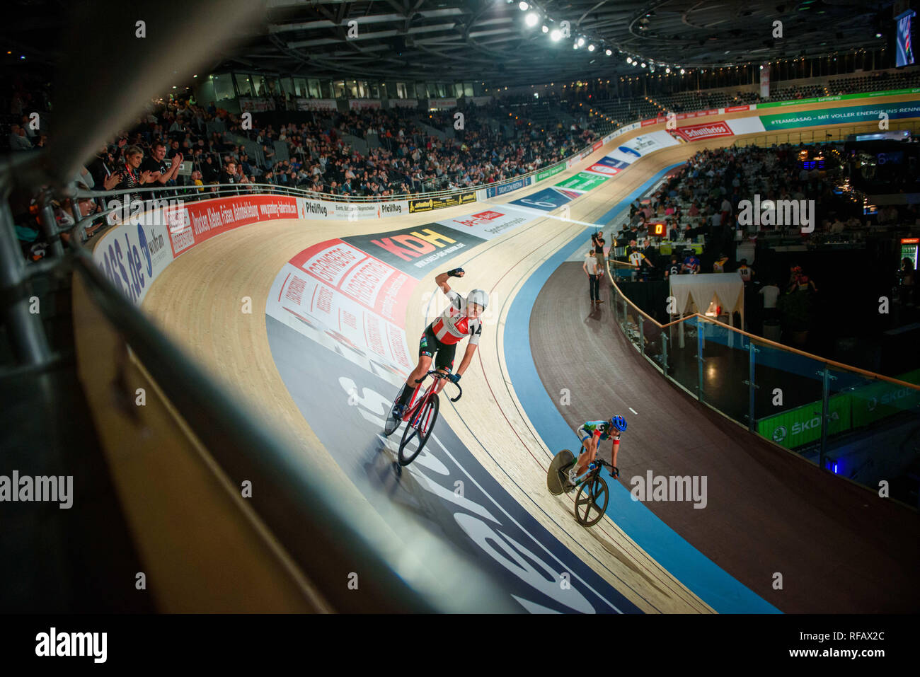 Berlin, Germany. 24th Jan, 2019. Cycling: 108th Berlin Six-Day Race ...