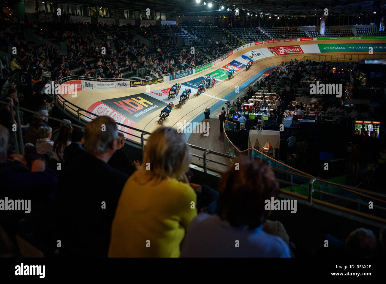 Berlin, Germany. 24th Jan, 2019. Cycling: 108th Berlin Six-Day Race ...