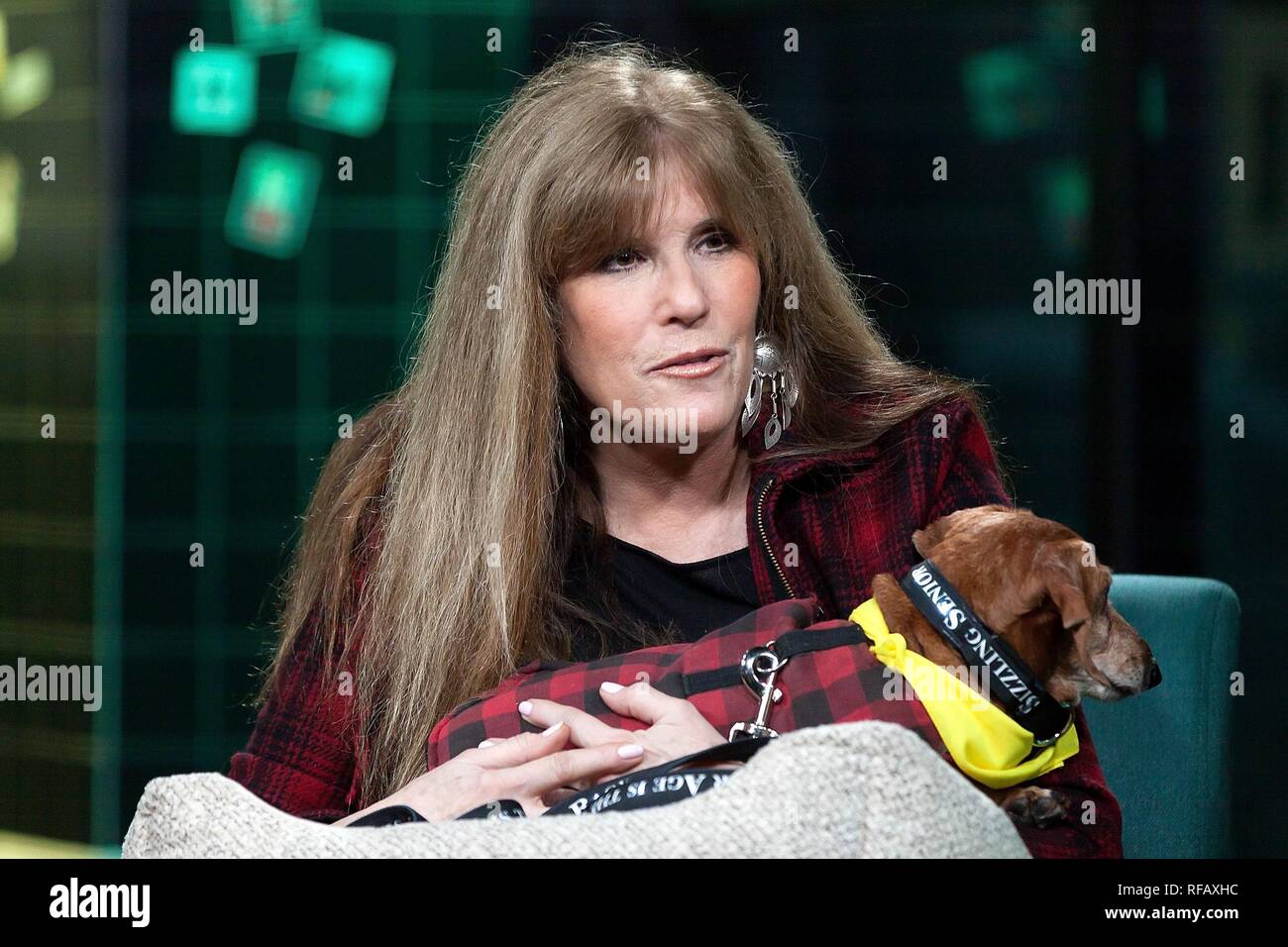 New York, NY, USA. 24th Jan, 2019. Jill Rappaport inside for AOL Build ...