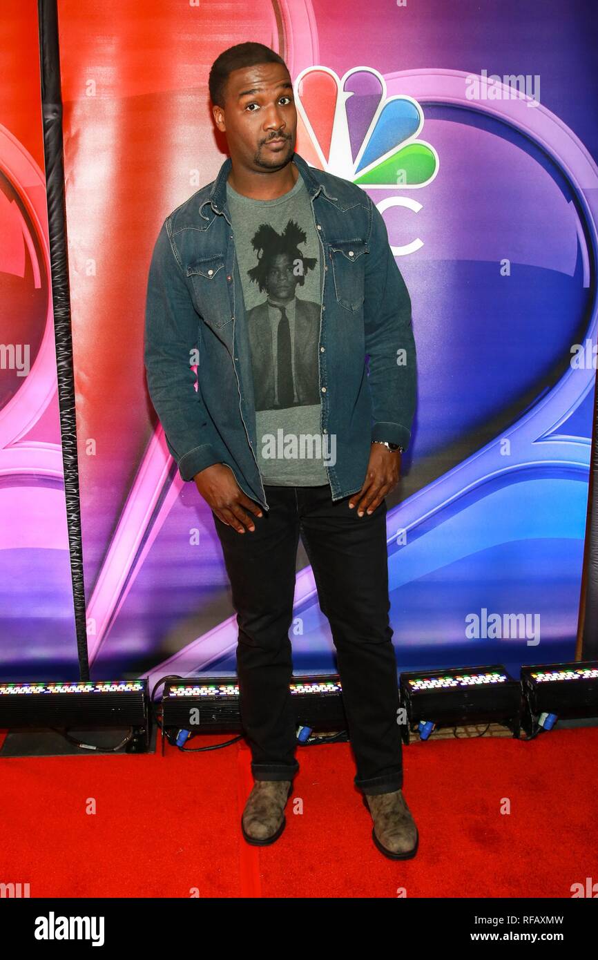 New York, NY, USA. 24th Jan, 2019. Jerod Haynes at arrivals for NBC ...