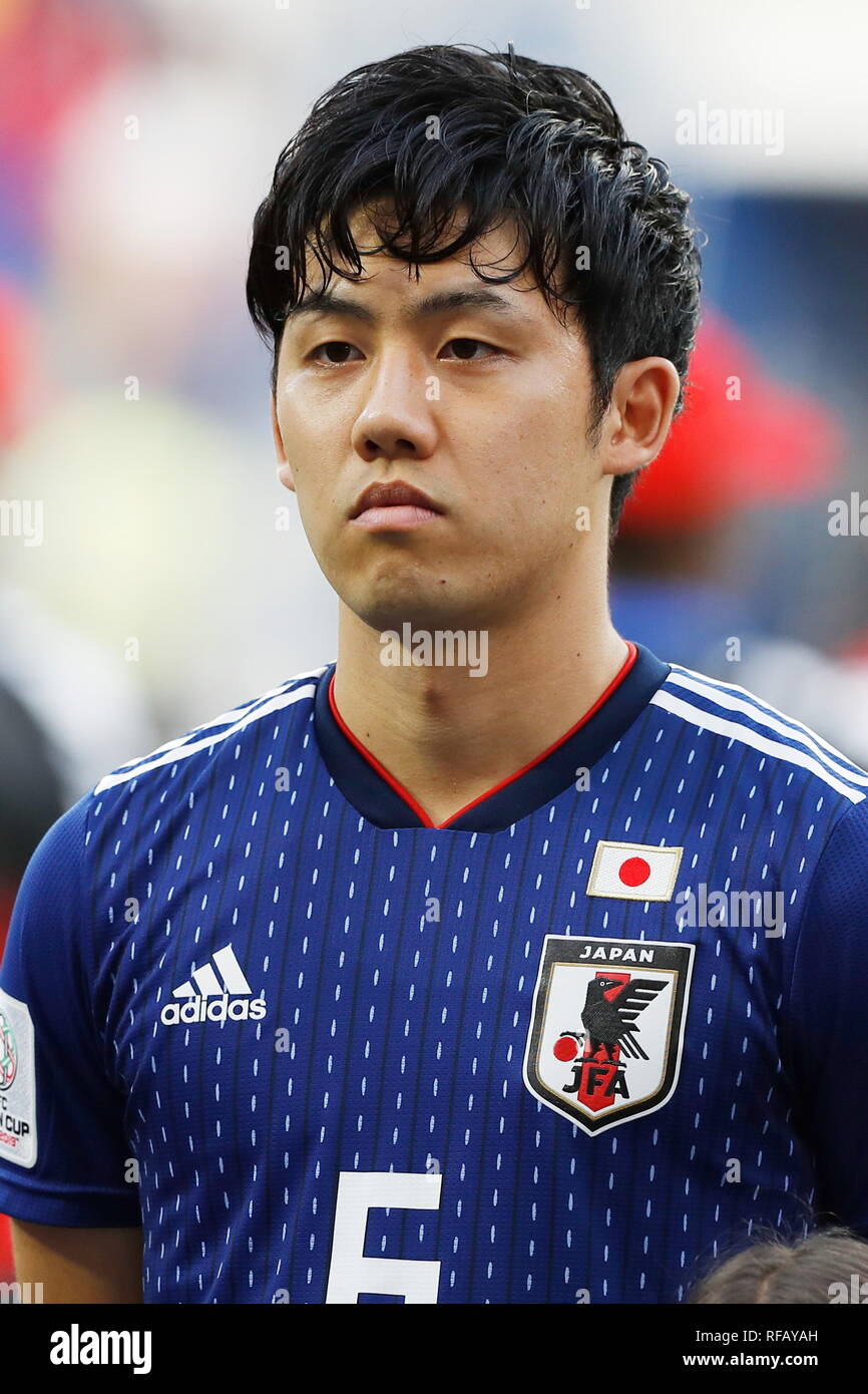 Dubai, United Arab Emirates. 24th Jan, 2019. Wataru Endo (JPN) Football ...