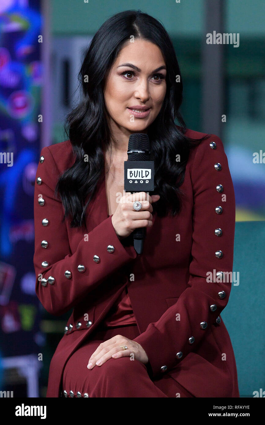 New York, USA. 24 Jan, 2019. Brie Bella at The Thursday, Jan 24, 2019 ...