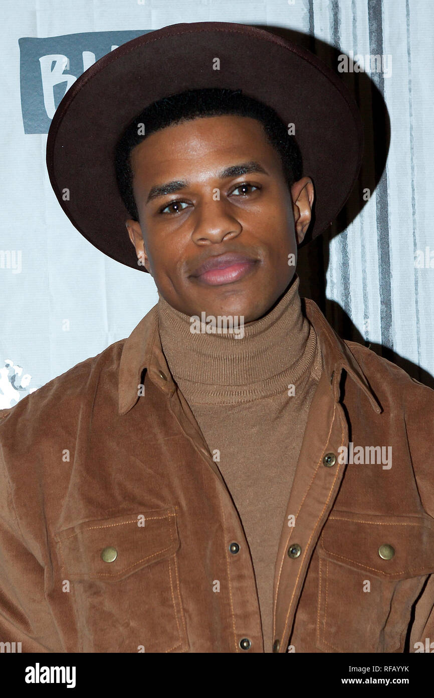 New York, USA. 24 Jan, 2019. Jeremy Pope at The Thursday, Jan 24, 2019 ...