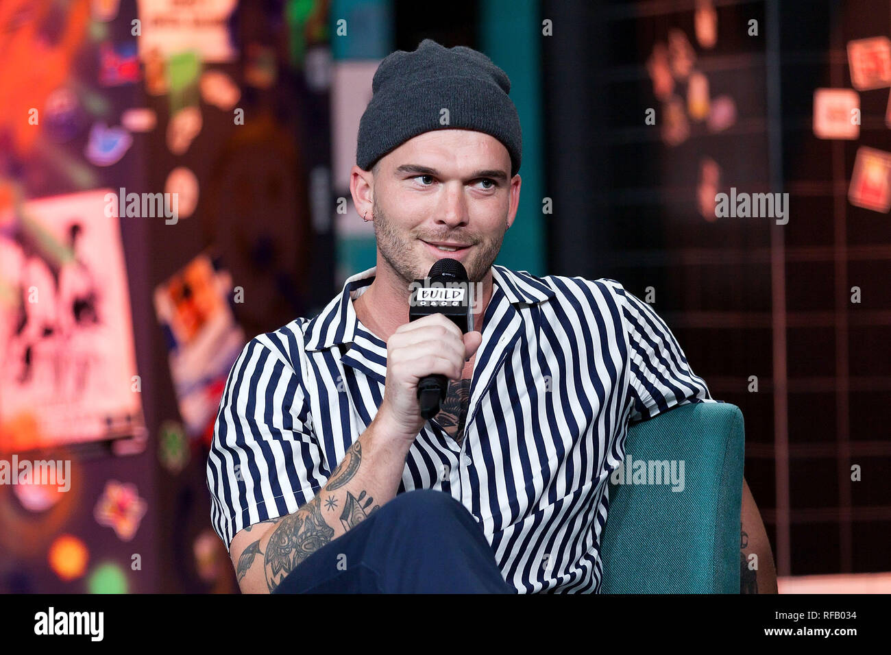 New York, USA. 24 Jan, 2019. Caleb Nott at The Thursday, Jan 24, 2019 ...