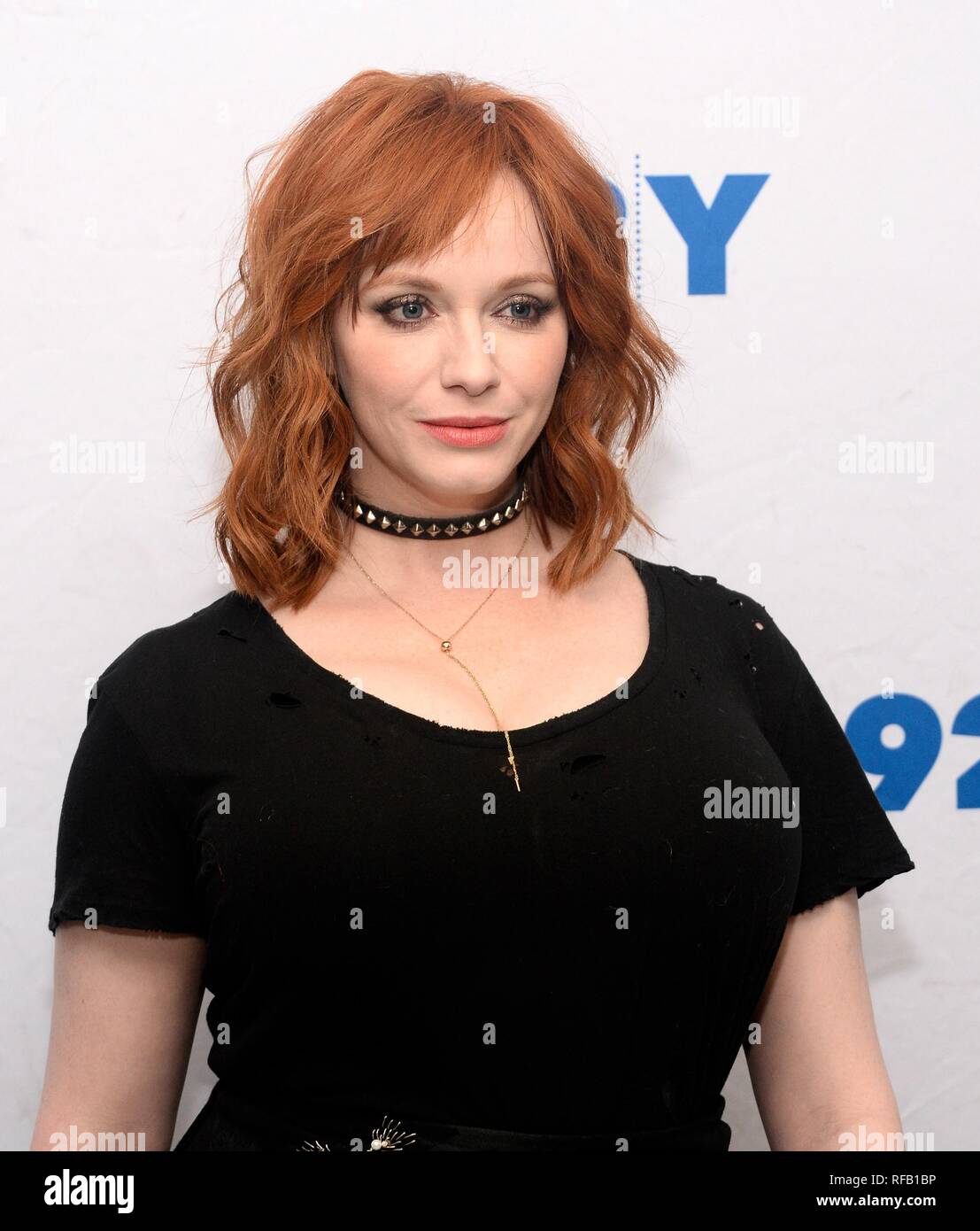 New York, NY, USA. 24th Jan, 2019. Christina Hendricks at arrivals for ...