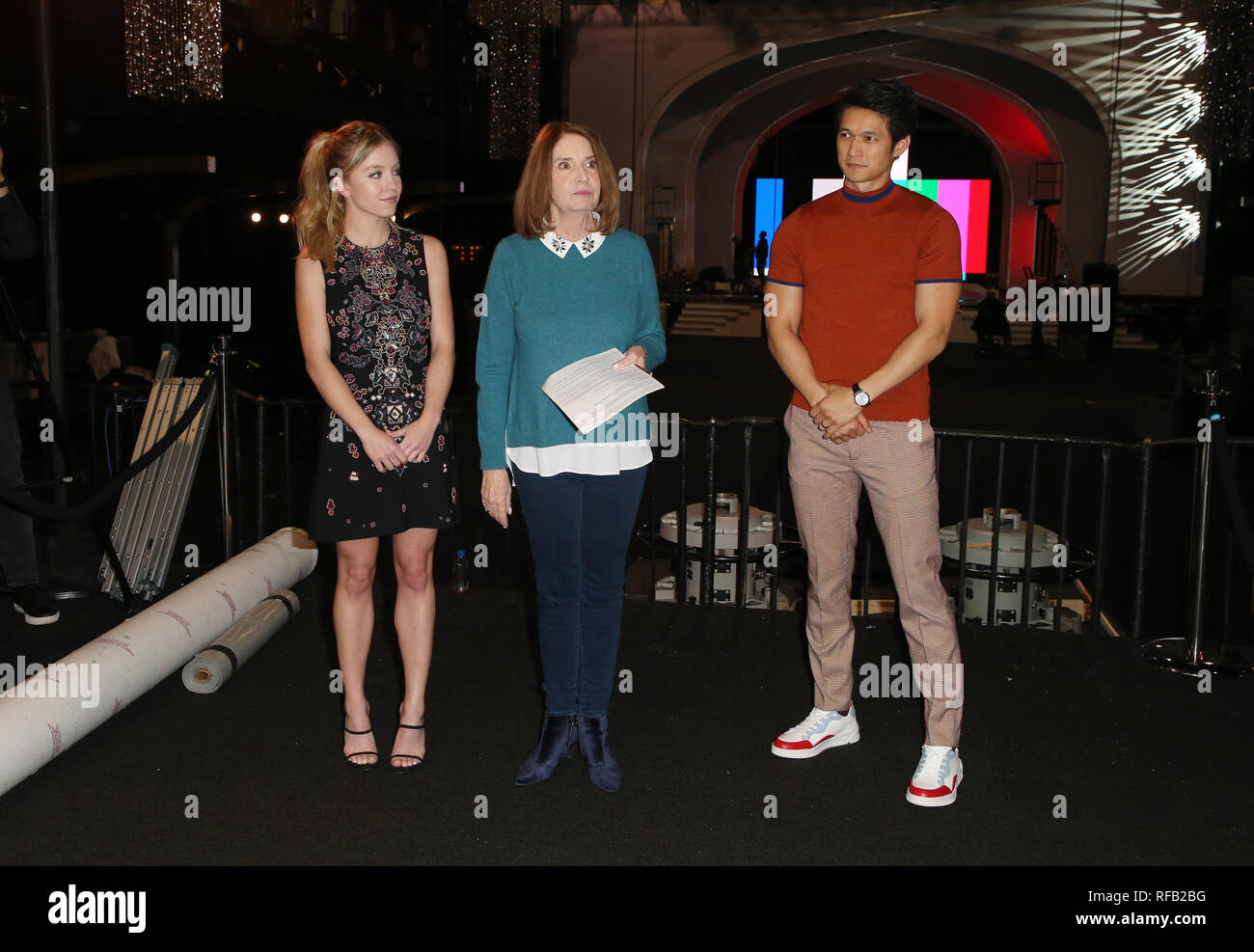 Los Angeles, Ca, USA. 24th Jan, 2019. Sydney Sweeney, Kathy Connell ...