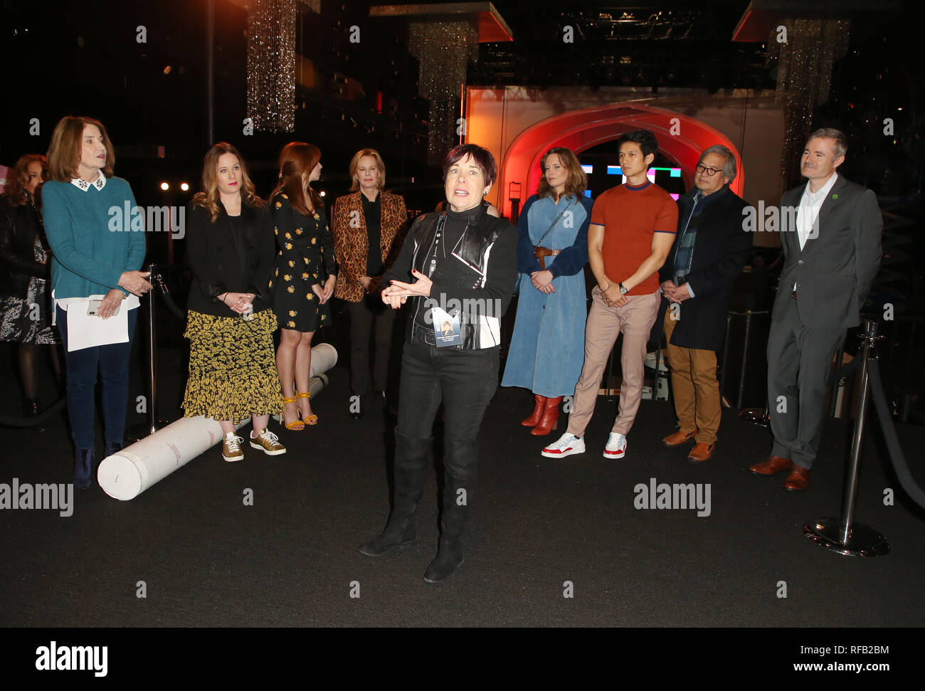 Los Angeles, Ca, USA. 24th Jan, 2019. Kathy Connell, Cyd Wilson ...